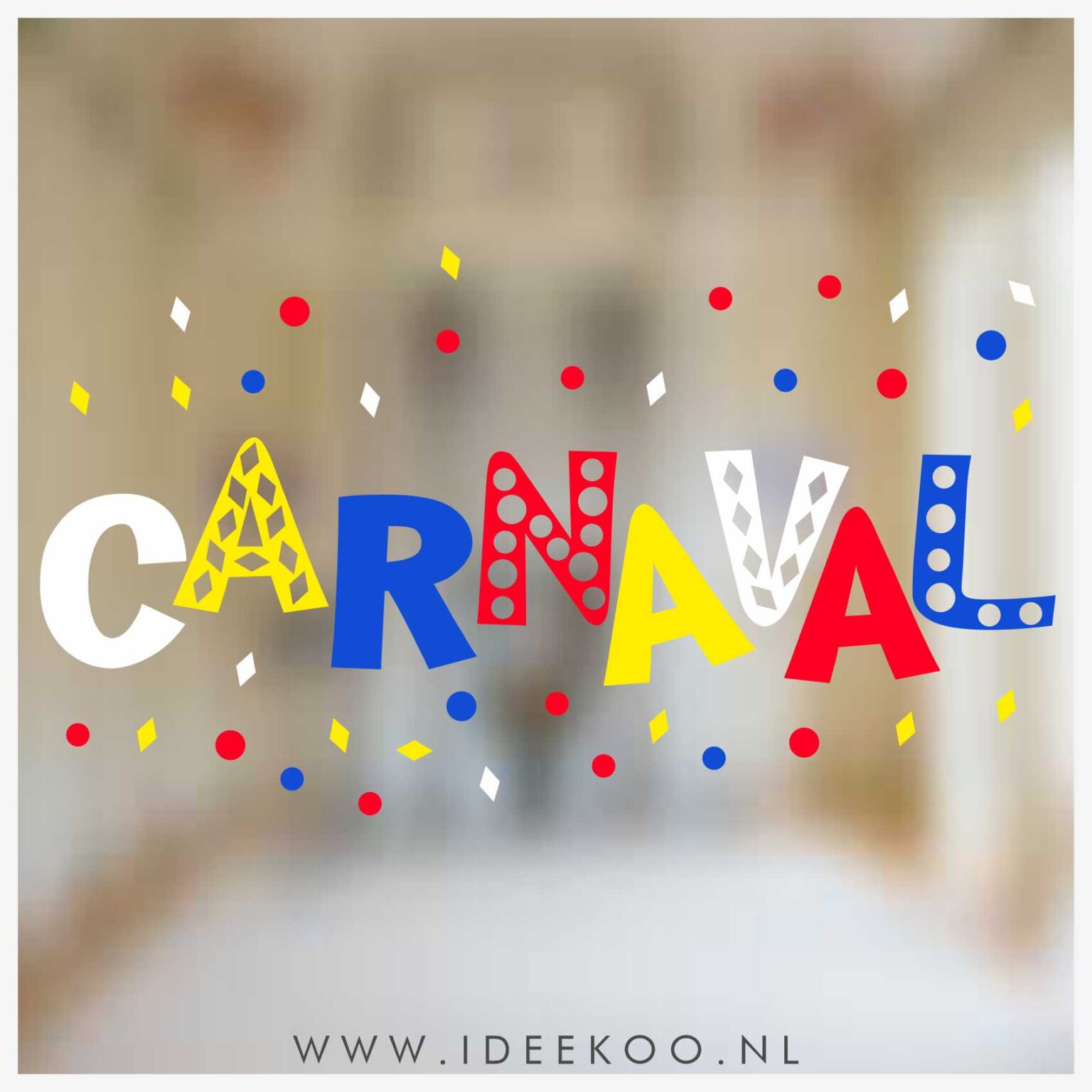 Carnavalsticker CARNAVAL Bokkendonk - Carnavalsticker.nl